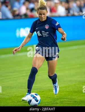 Washington Spirit forward Trinity Rodman (2) in the first half of an ...
