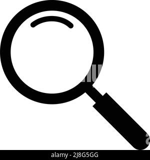 magnifier magnify glass look find tool lens search technology icon ...