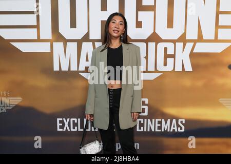 May 16, 2022: JESSIE KHOO attending the Top Gun Maverick Sydney ...