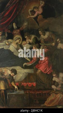 Cimabue observing the young Giotto drawing a goat on a rock by ...