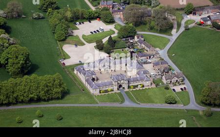aerial view of Aske Stables business centre near Richmond, North ...