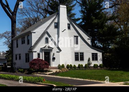 Original design individual house, New Jersey, USA Stock Photo - Alamy