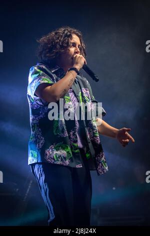 May 14, 2022, Naples, Italy: Madame, stage name of Francesca Calearo ...