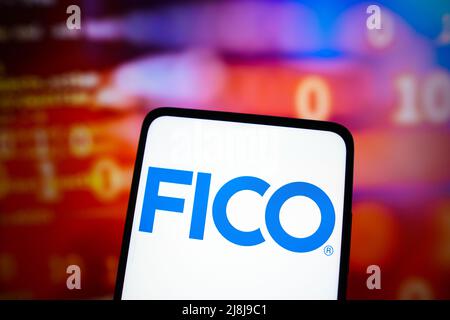 In this photo illustration the Fair, Isaac and Company (FICO) logo seen ...