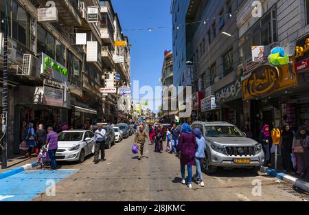Street in Ramallah, Palestine Stock Photo - Alamy