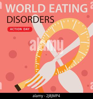 World Eating Disorders Action Day. Public awareness of eating disorders ...