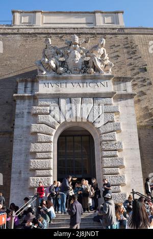Exit Door of the Vatican Museums Rome Italy Stock Photo - Alamy