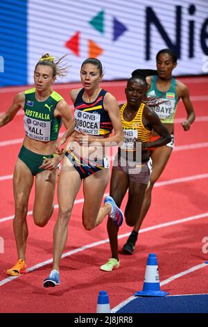 Claudia Mihaela Bobocea participating in the Belgrade 2022 World Indoor ...