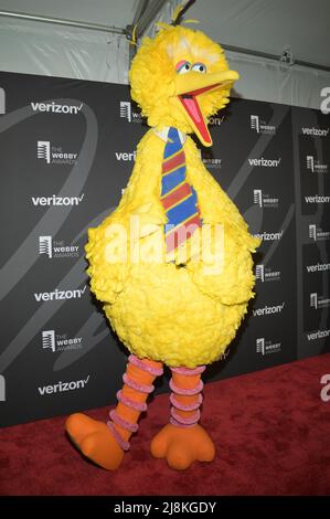 Sesame Street’s Big Bird attends the 26th Annual Webby Awards, Cipriani ...