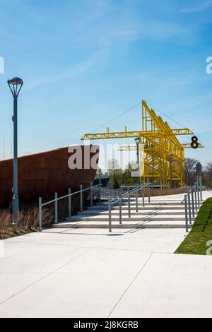 Hamilton Waterfront Trust Stock Photo - Alamy