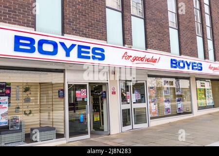 Boyes Department store in Darlington,England,UK.Level up.Levelling up ...