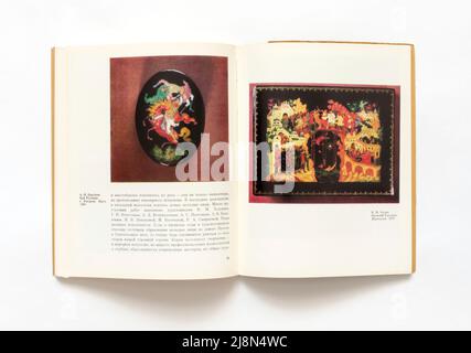 The "Fairy tale country. Palekh miniature." (Russian: Страна сказок ...