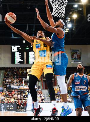 Ludwigsburg, Germany. 17th May, 2022. Basketball: Bundesliga, MHP ...