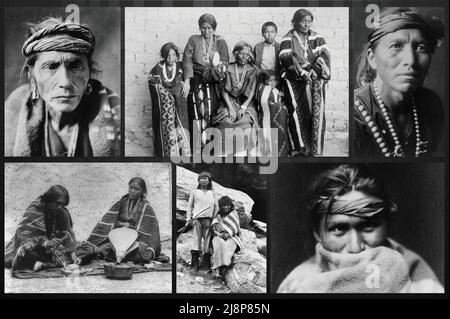 Some historical photos of the famous Navajo people or Navaho a Native ...