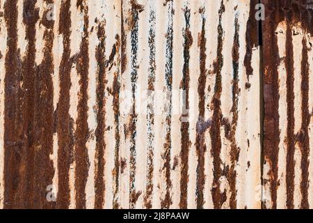 rusted corrugated steel sheet metal background and texture Stock Photo ...