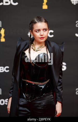 Jayli Wolf on the Red Carpet at the 2022 Juno Awards in Toronto, CANADA ...