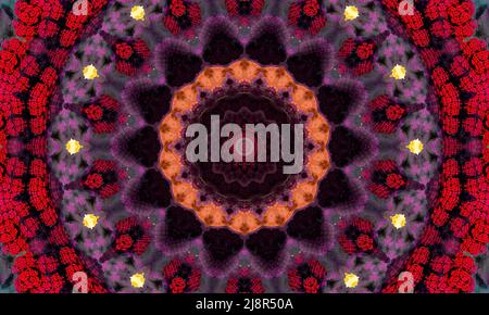 Abstract kaleidoscope background. Beautiful multicolor kaleidoscope ...