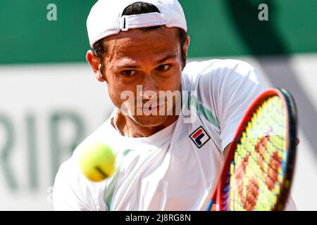 Juan Pablo Ficovich of Argentina during the French Open (Roland-Garros ...