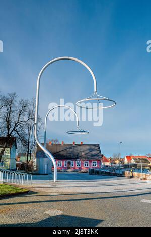 Voru city centre, Estonia Stock Photo - Alamy