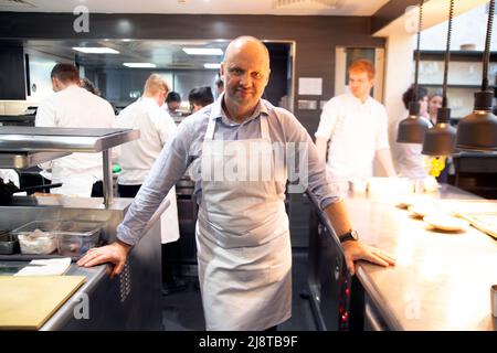 Simon Rogan, chef and owner of Michelin starred restaurant L'enclume on ...