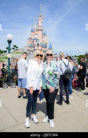Natacha Rafalski, CEO of Disneyland Paris with Brigitte Macron, French ...