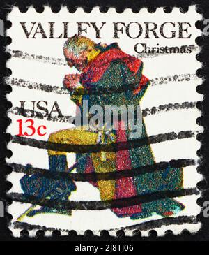 The prayer at Valley Forge Stock Photo - Alamy