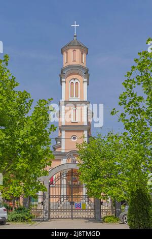 Orthodox Church Tower Venerable Sisoje the Great Nova Pazova Stock ...