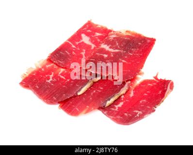 Cecina de Leon, salted and air dried beef from Leon province of Spain ...