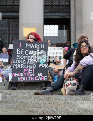 Ban off our body's rally and march at capitol building, May 14,2022 ...