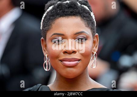 Chelsea Harris attending the premiere of the movie Top Gun 2 Maverick ...