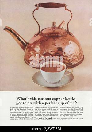 Brooke Bond tea British tea vintage advert advertisement ad 1970s 1980s ...