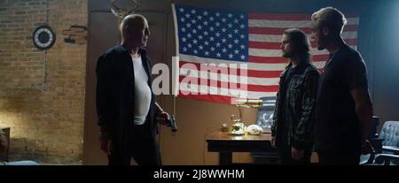 VENDETTA, Cabot Basden (left), 2022. © Redbox Entertainment / Courtesy ...