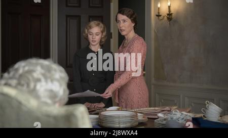 THE FIRST LADY, from left: Gillian Anderson as Eleanor Roosevelt, Clea ...