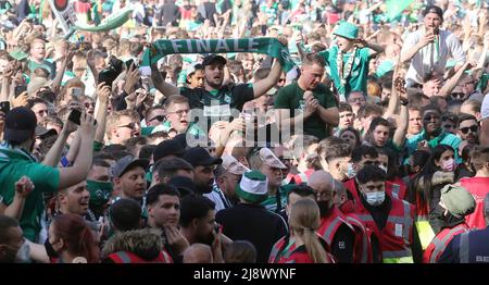Bremen, Deutschland. 15th May, 2022. firo : 05/15/2022, Fuvuball ...