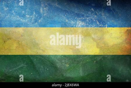 Top view of flag Belchatow, Poland. Polish city. travel and patriot ...