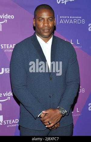 Wade Ogunleye attends the 2022 Sports Business Awards at the Marriott ...