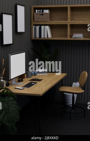 Dark Computer Office