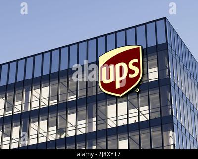 Atlanta, GA, USA. May 2, 2022. Editorial Use Only, 3D CGI. UPS - United ...