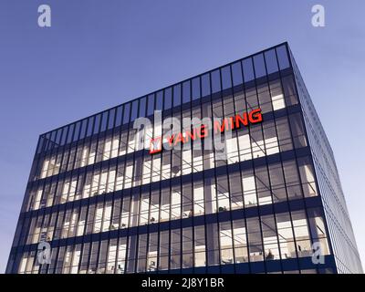 Yang ming logo Stock Photo - Alamy