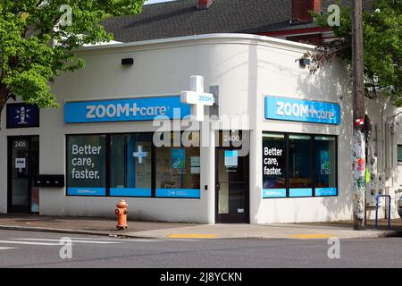 ZoomCare, 2400 E Burnside St, Portland, Oregon. exterior storefront of ...