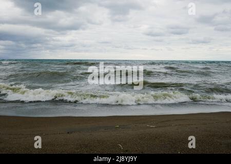 Beautiful sunset at Matema Beach, Tanzania Stock Photo - Alamy