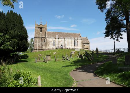 St Bartholomew's Church, Churchdown Hill, Gloucestershire Stock Photo ...