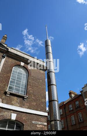 Brick Lane Congregational Mosque at Spitalfields in the East End of ...