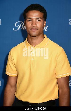 Lavel Schley of"East New York" attends the Paramount Upfront 2022 on ...