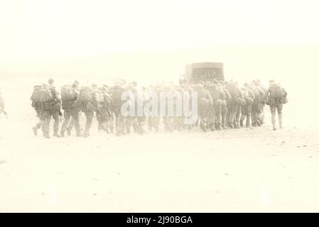 British Army infantry on exercise in UK Stock Photo - Alamy
