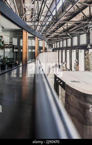 Selective focus the ceiling of tunnel Stock Photo - Alamy