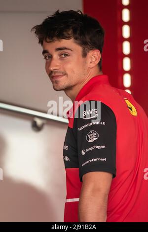 BARCELONA - Charles Leclerc (Ferrari) ahead of the Formula 1 Barcelona ...