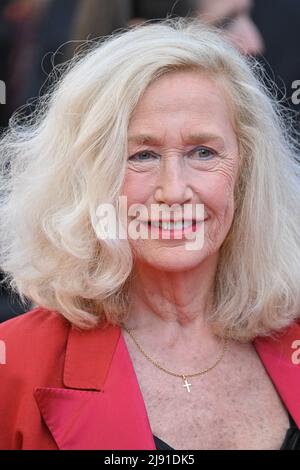 Brigitte Fossey attending the premiere of the movie Tre Piani during ...