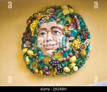 Famous ceramics produced on the Amalfi coast by skilled artisans ...