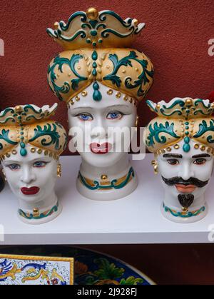 Famous ceramics produced on the Amalfi coast by skilled artisans ...